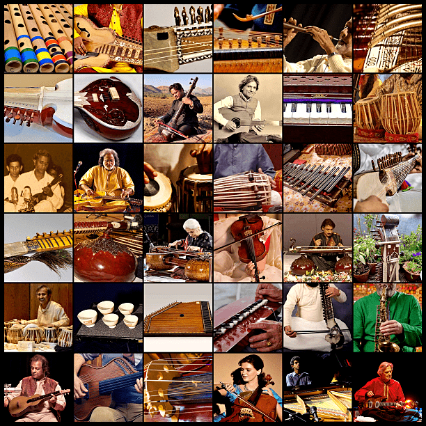 Instruments of Raga | Hindustani Raga Index | Rāga Junglism